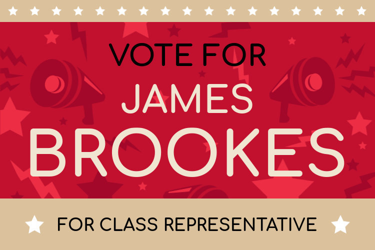 Placeit - Yard Sign Maker for a School Voting Campaign