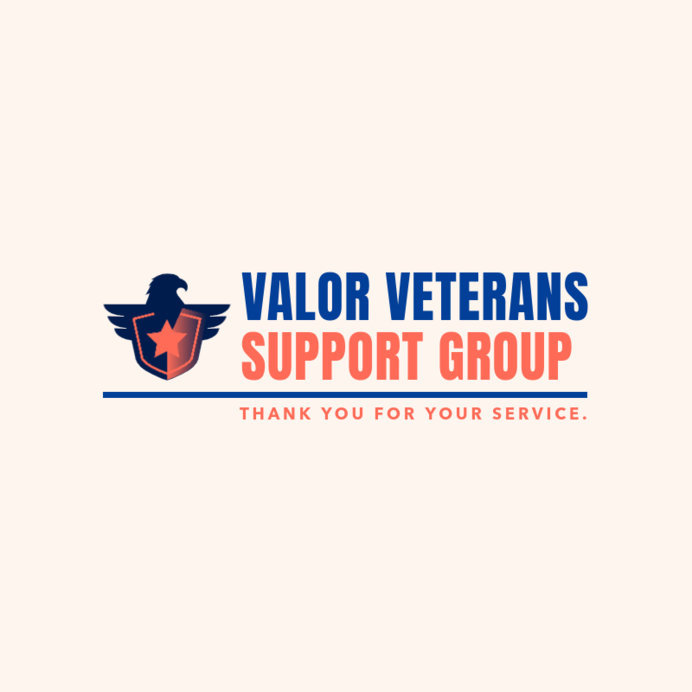 Placeit - Logo Creator with Patriotic Emblems for Veterans Support Groups
