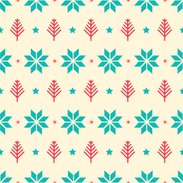 Placeit - Print Pattern Design Generator With Holiday-Themed Graphics