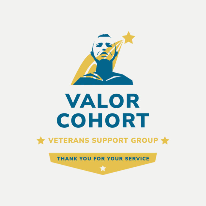 Placeit - Logo Creator With a Veteran Graphic for a Support Organization