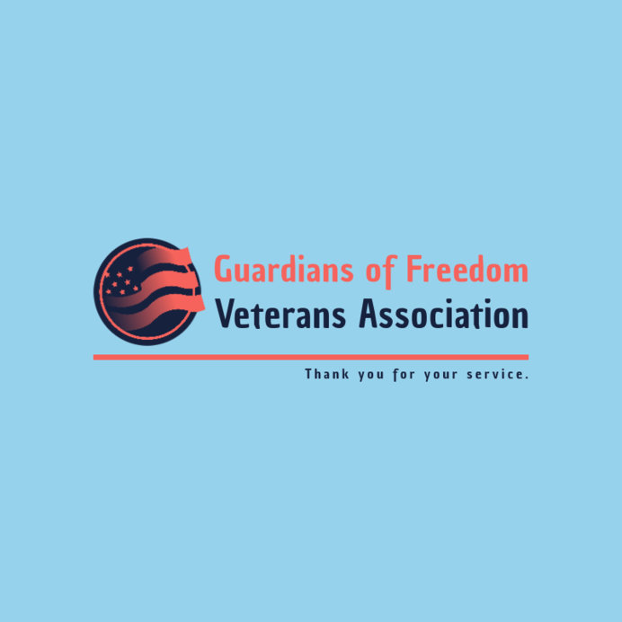 Placeit - Veterans Association Logo Template Featuring a Waving ...