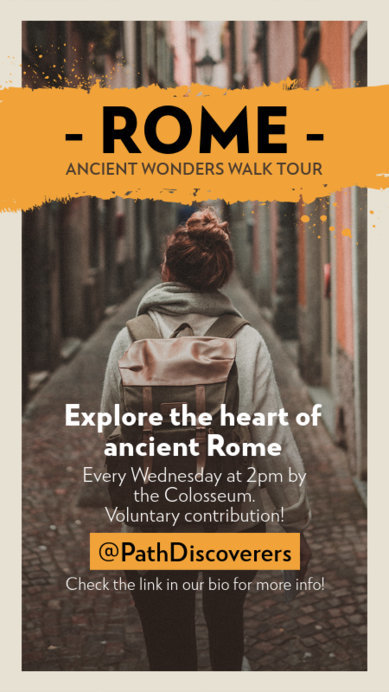 Placeit - Instagram Story Template with a Guide for a Rome Ancient ...
