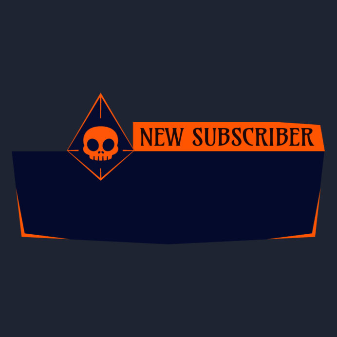 Placeit - Twitch Alert Box Template Inspired by Assassin's Creed for ...