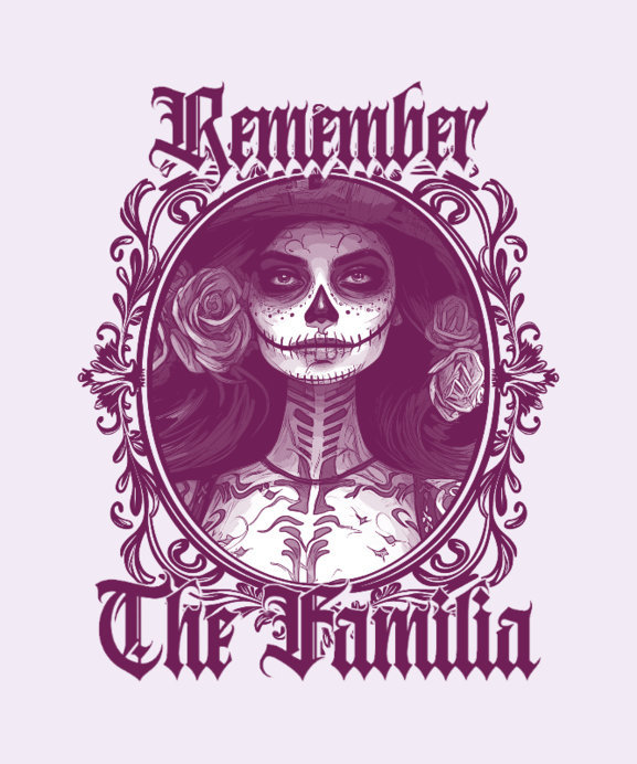 Placeit - Catrina-Themed T-Shirt Design Creator to Celebrate Day of the ...