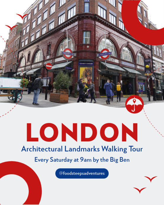 Placeit - Instagram Post Generator for a London Architectural Landmarks ...