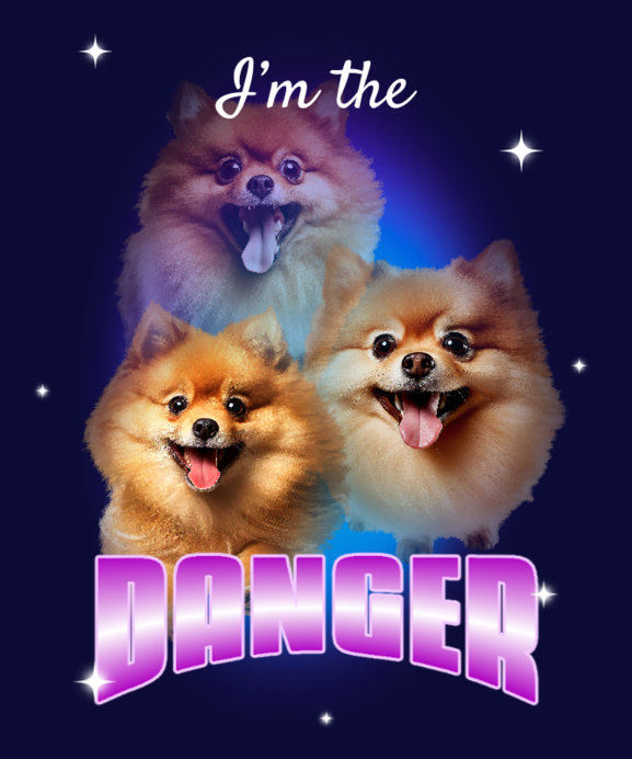 Placeit - T-Shirt Design Maker Featuring Funny Animal Memes Generated by AI