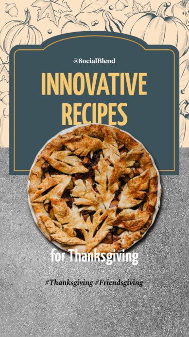 Placeit - Instagram Story Template Featuring Innovative Recipes for ...