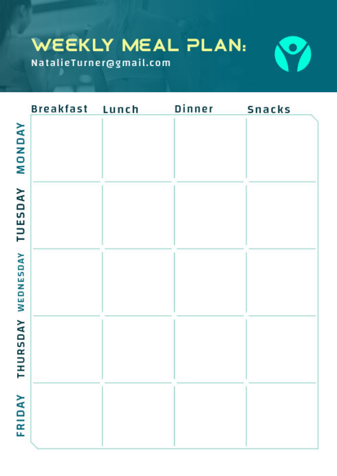 Placeit - Planner Design Generator for a Personal Nutrition Plan