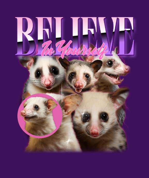 Placeit - T-Shirt Design Generator Featuring a Retro Meme Created by AI