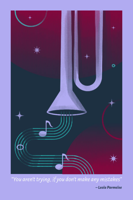 Placeit - Poster Design Template With Abstract Instrument Graphics and ...