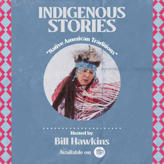 Placeit - Podcast Cover Design Creator for a Show About Native American ...
