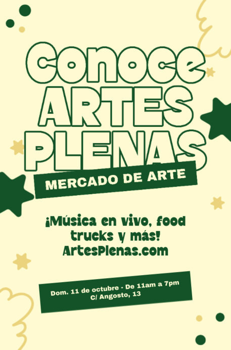 Placeit - Art Bazaar Flyer Design Generator With Star and Cloud Graphics