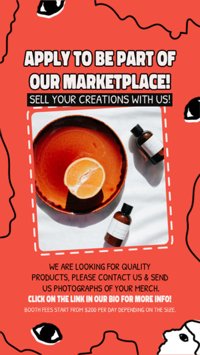 Placeit - Pop-Up Market Instagram Story Creator Featuring an ...