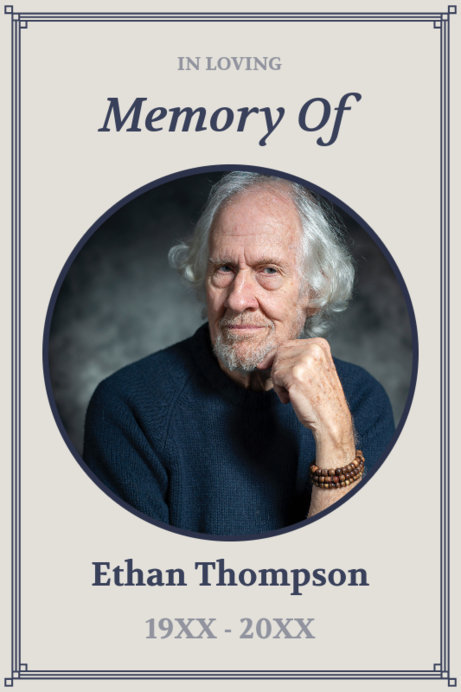 Placeit - Poster Design Template Featuring a Heartfelt Message for a ...