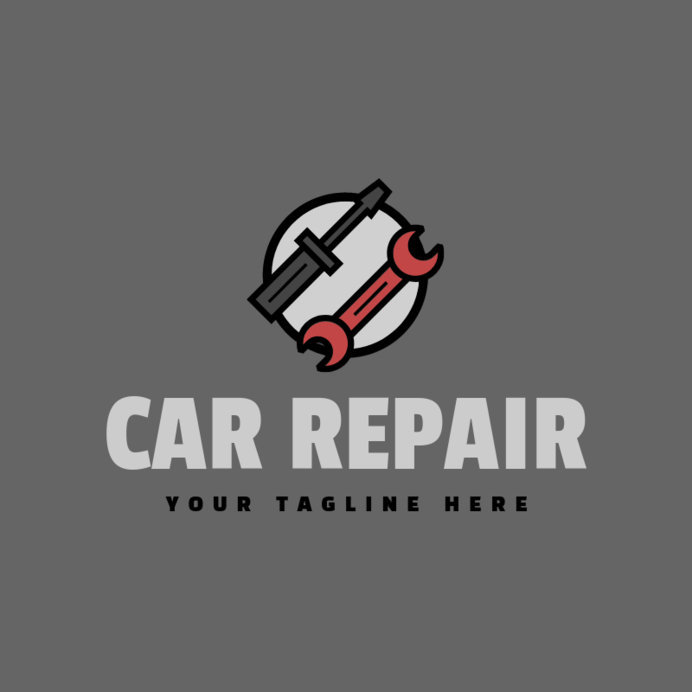 Placeit - Car Repair Logo Maker with Tool Icons