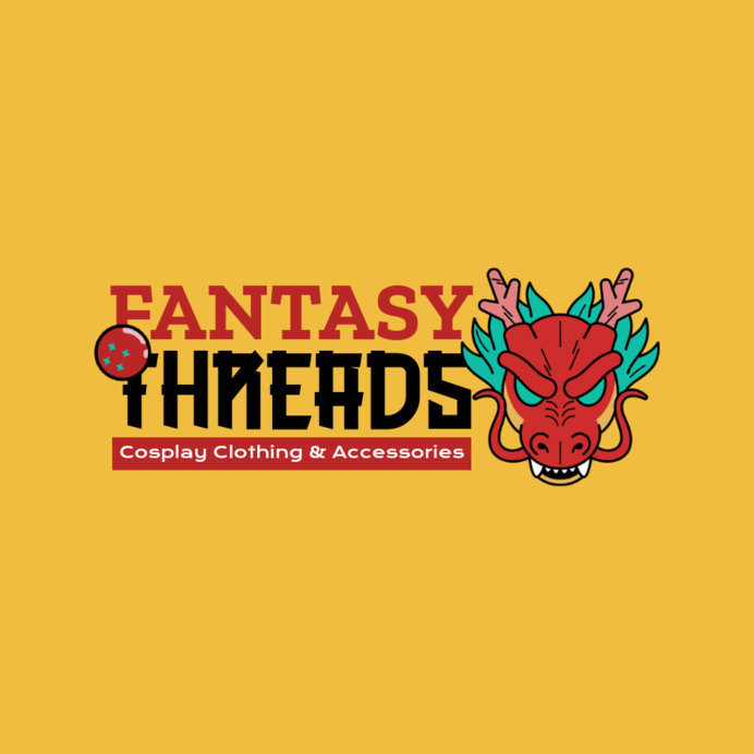 Placeit - Logo Template for a Cosplay Clothing Store Featuring an ...
