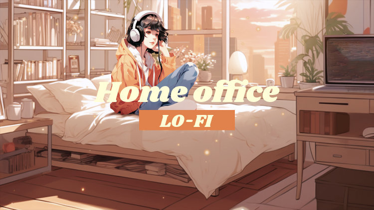 Placeit - YouTube Thumbnail Design Maker for a Lo-Fi Music Channel