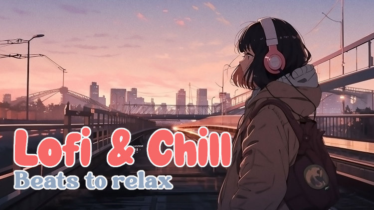 Placeit - Music-Themed YouTube Thumbnail Design Template for Lo-Fi Tunes