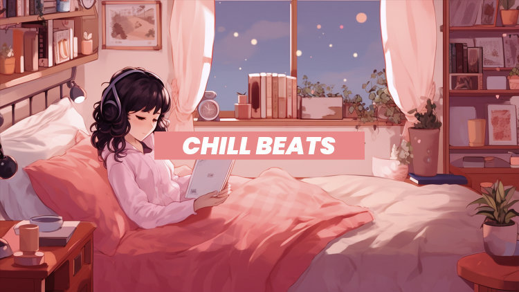 Placeit - YouTube Thumbnail Design Generator for a Chill Beats Channel
