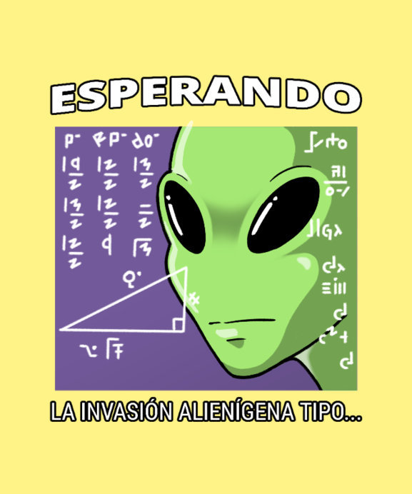 Placeit - T-Shirt Design Maker Featuring an Alien with Illustrated ...