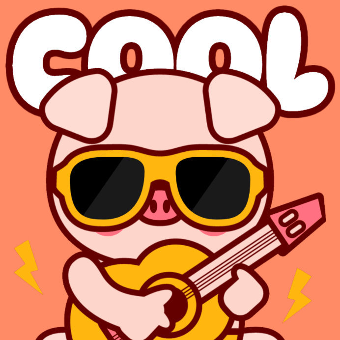 Placeit - Twitch Emote Template Featuring Cartoonish Piggies with ...