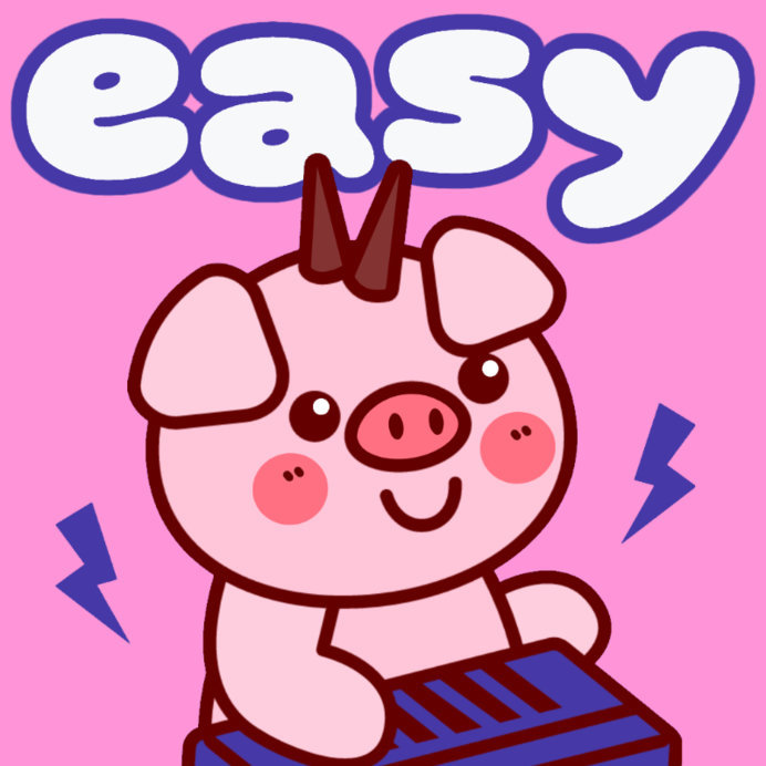 Placeit - Twitch Emote Design Maker with a Rocker Pig Cartoon Playing a ...