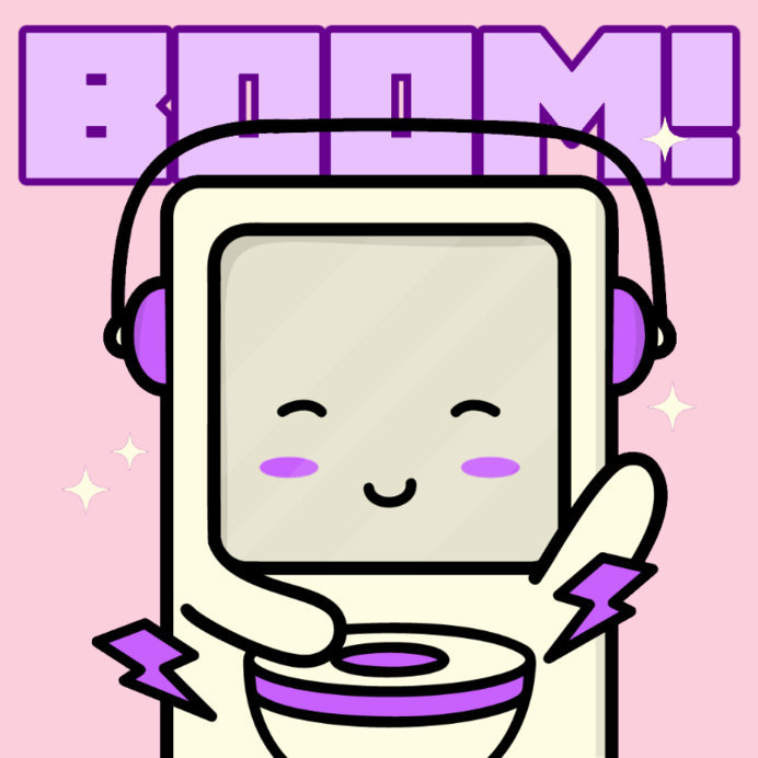 Placeit - Twitch Emote Design Creator Featuring a Cute Music Player ...