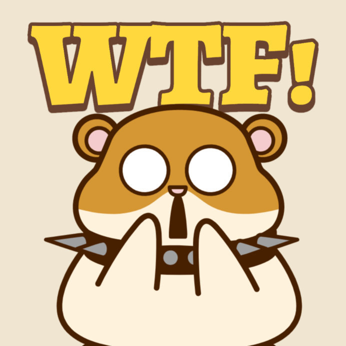 Placeit - Twitch Emote Creator Featuring a Surprised Hamster with a ...