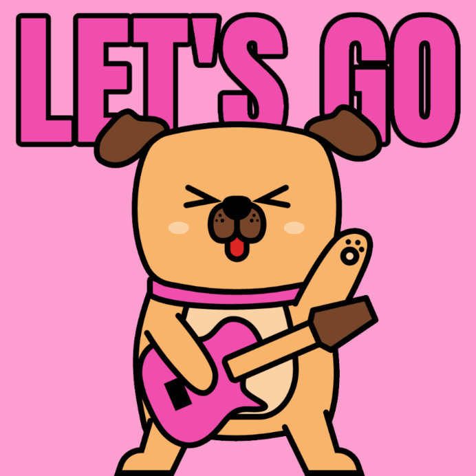 Placeit - Twitch Emote Maker Featuring a Rockstar Dog Jamming with an ...