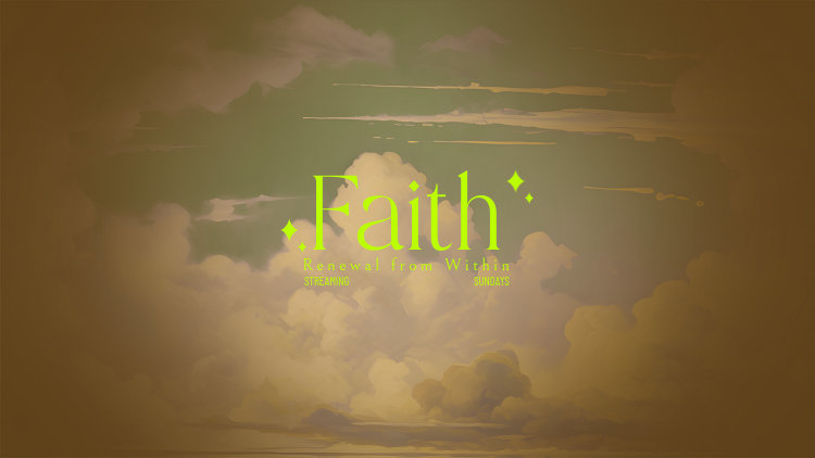 Placeit - YouTube Banner Template for a Faith-Themed Streaming Channel