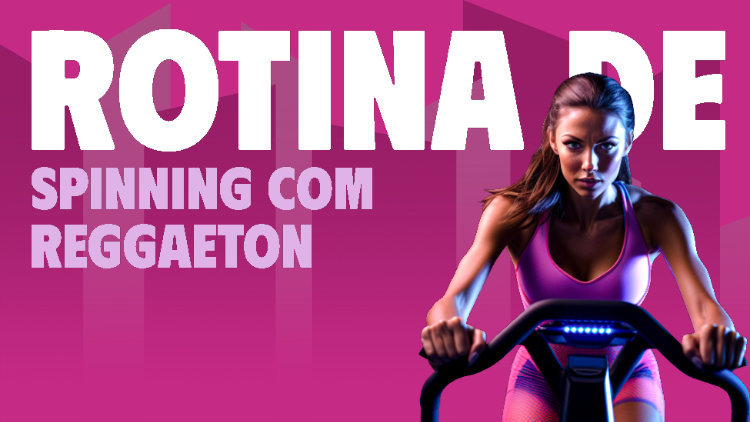 Placeit - Fitness YouTube Thumbnail Maker for a Spinning Routine Vlog