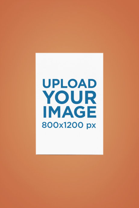 Placeit - Minimalist Mockup of a Paperback Back Book Cover