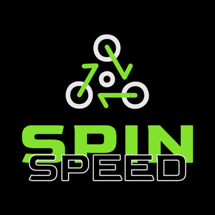 Placeit - Spinning Studio Logo Maker with a Recycling-Inspired Symbol