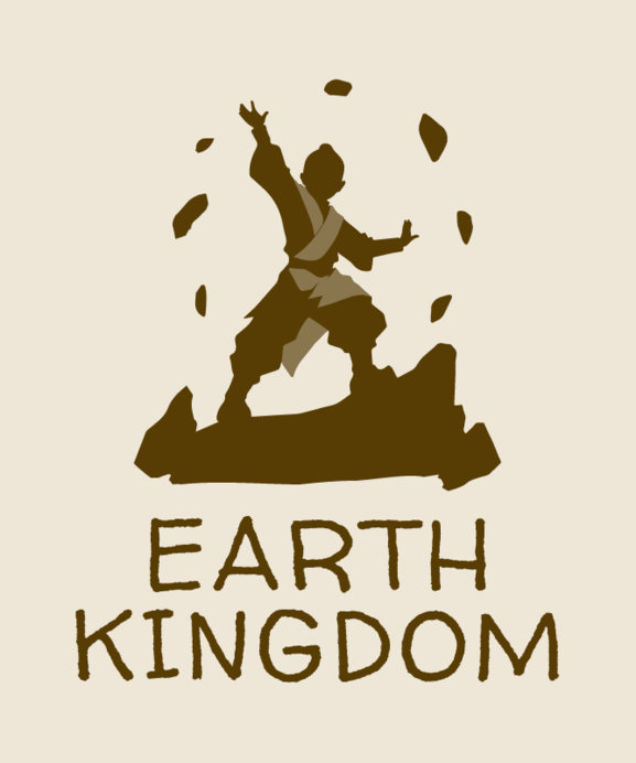 Placeit - Earth-Themed T-Shirt Design Creator With a The Last Airbender ...