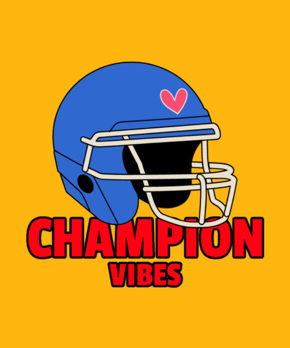 Placeit - T-Shirt Design Generator Featuring a Football Helmet Inspired ...