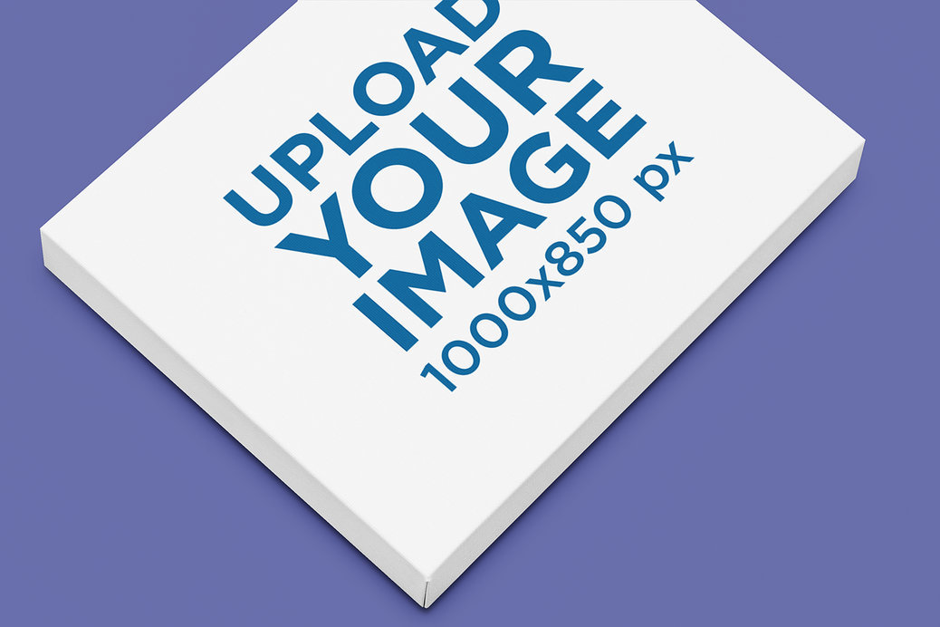 Placeit - Mockup of a Canvas Art Frame Placed on a Customizable Background