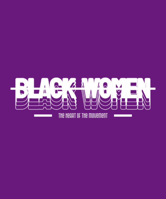 Placeit - T-Shirt Design Template with a Supportive Quote for Black Women