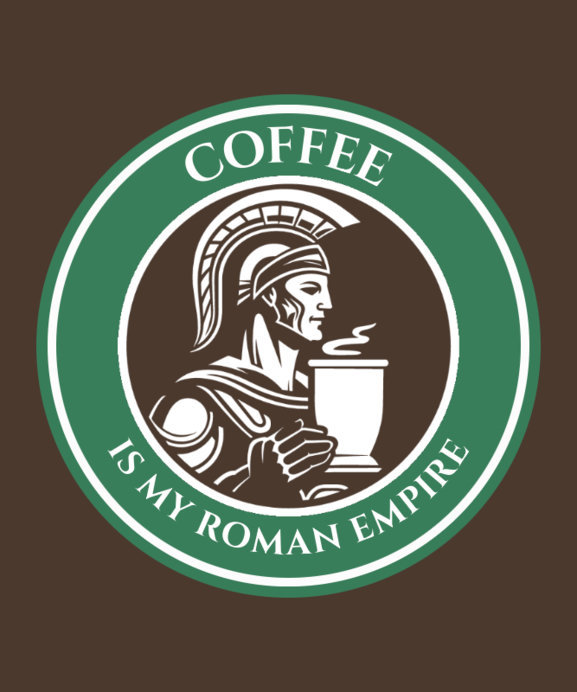 Placeit - T-Shirt Design Creator Inspired by Starbucks Coffee With a ...
