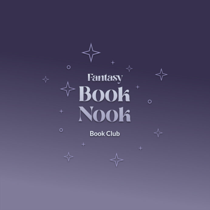Placeit - Book Club Logo Generator Featuring Cosmic Symbols