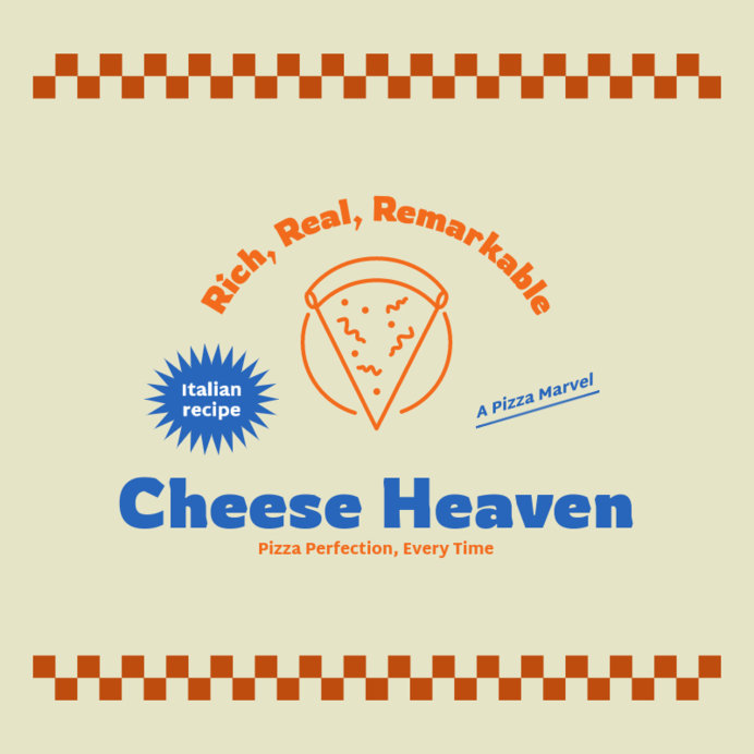 Placeit - Retro-Style Logo Maker Featuring a Pizza Slice for an Italian ...