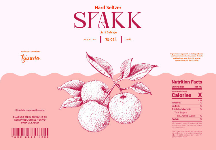 Placeit - Hard Seltzer Label Design Creator Featuring AI-Generated ...