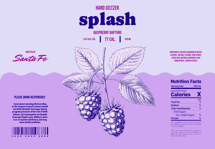 Placeit - AI-Created Hard Seltzer Label Design Template with ...