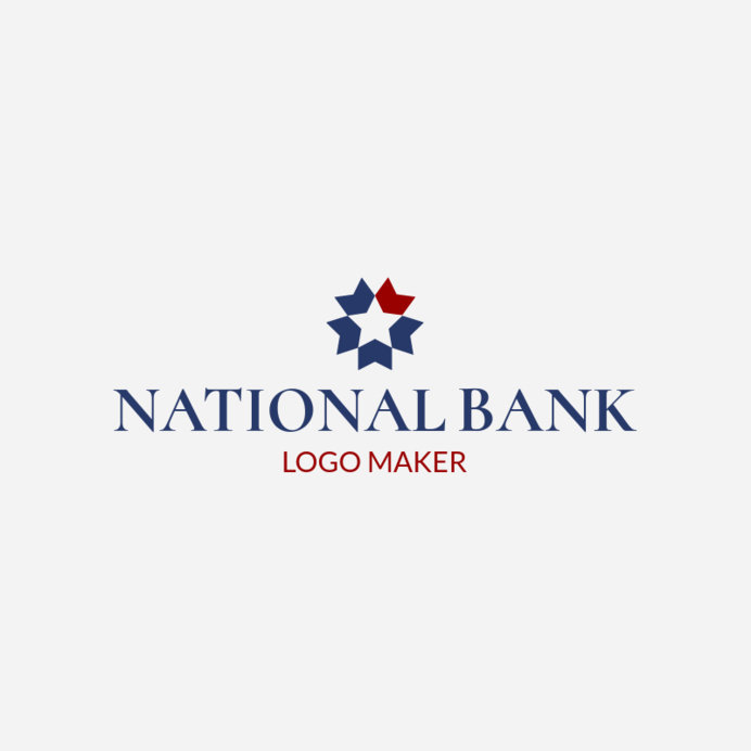 Placeit - Bank Logo Maker with Star Graphic
