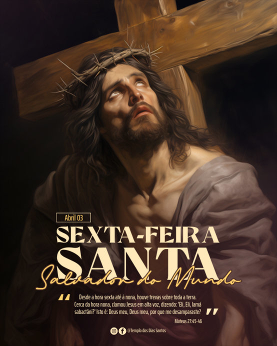 Placeit - Instagram Post Creator Featuring an Illustration of Jesus ...