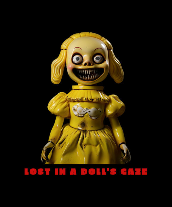 Placeit - Creepy T-Shirt Design Maker With a Poppy Playtime-Inspired ...