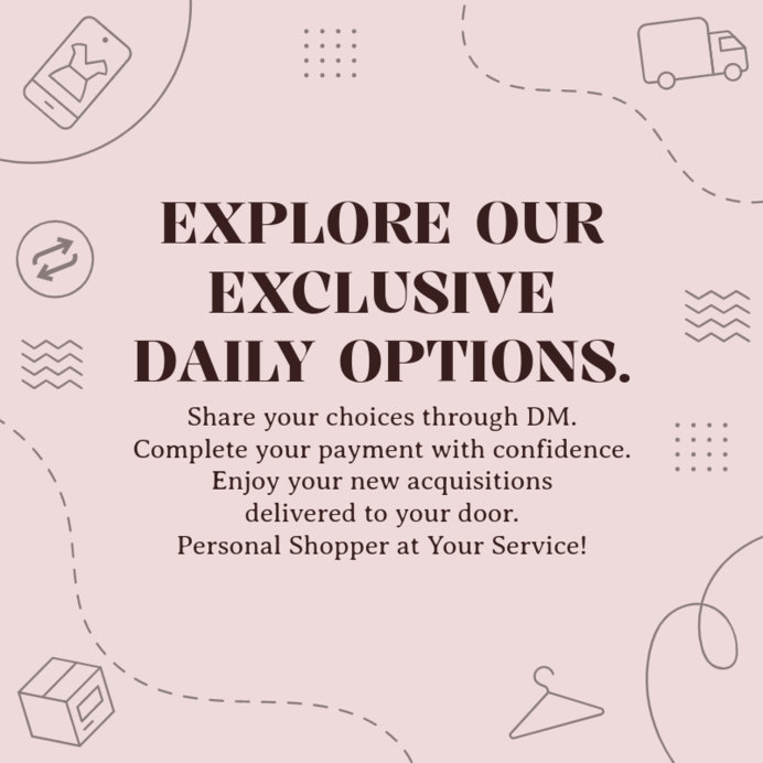 Placeit - Exclusive Instagram Post Template for a Personal Shopper Offer