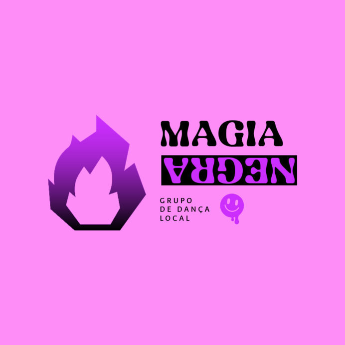 Placeit - Logo Creator for a Dance Crew Featuring a Flaming Graphic