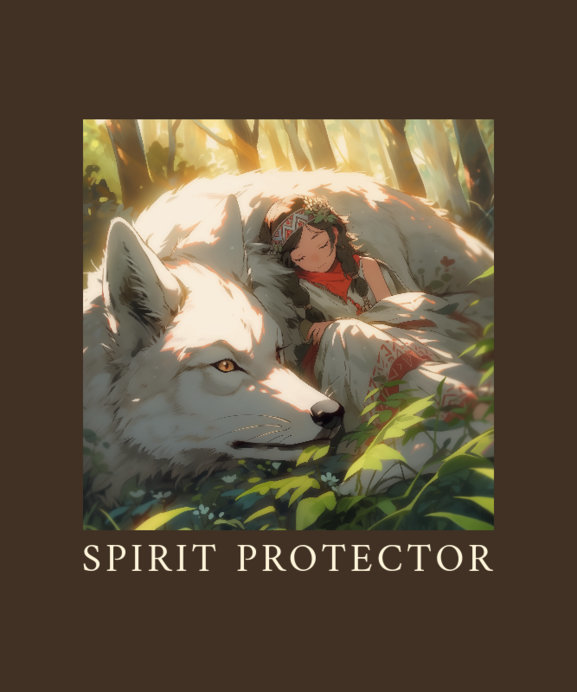 Placeit - T-Shirt Design Generator With a Studio Ghibli-Inspired Animation