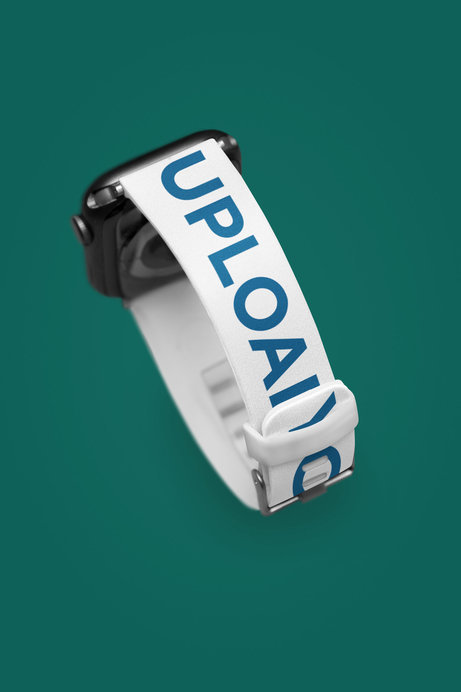 Placeit - Mockup of a Smart Device with a Customizable Watch Band