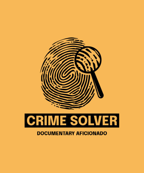Placeit - T-Shirt Design Generator With a Crime Solver Quote